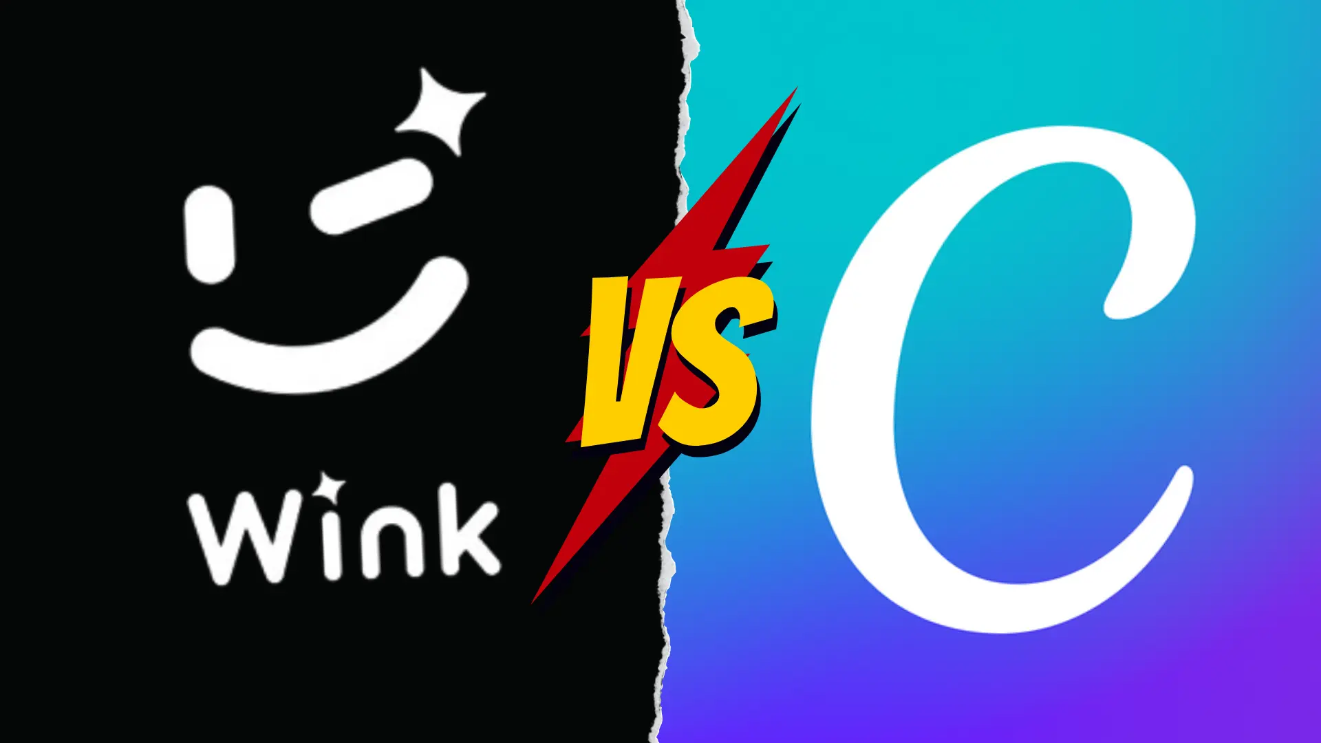 Wink video Retouching Tool vs Canva, which one is better for you, 2024 Wink Mod APK